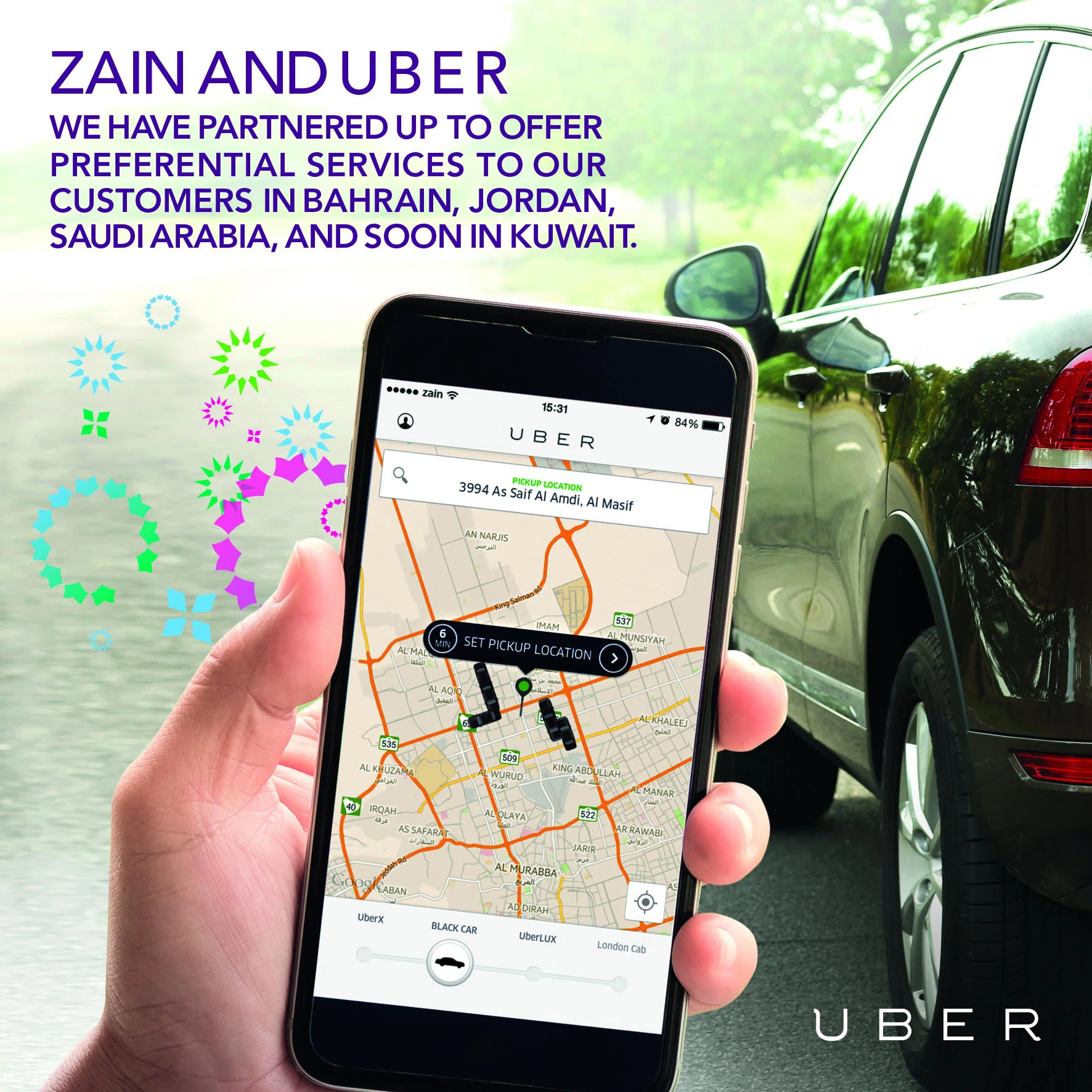Research firm Ovum recognizes Zain-Uber partnership as the most ...